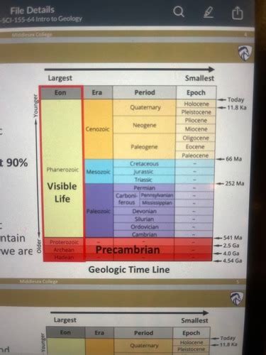 Geologic Time Flashcards Quizlet