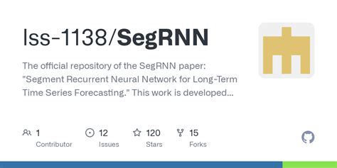 Issues · Lss 1138 Segrnn · Github