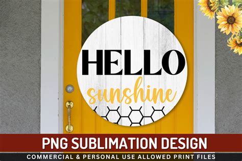 Hello Sunshine Png Graphic By Regulrcrative · Creative Fabrica