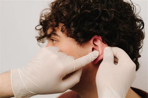 Premium Photo Preparation Before Otoplasty Ear Surgery Procedure For