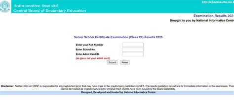Cbseresults Nic In Result Direct Link To Get Cbse Class Xii And Class X Result Online