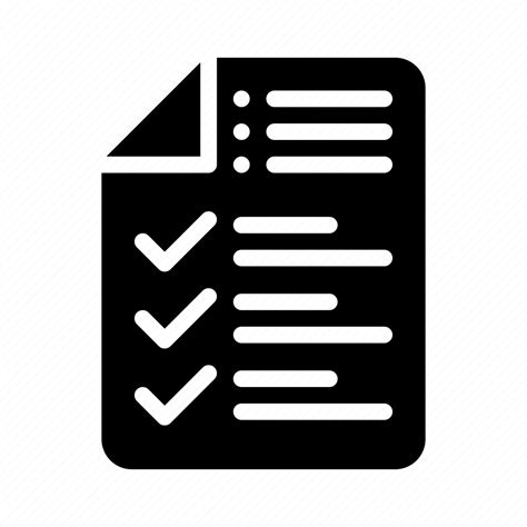Notes Checklist Task Compliance Criteria Icon Download On Iconfinder