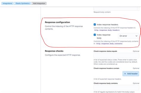 Missing Setting Option “cludebodymaxbytes” In “add Elastic Synthetics Integration