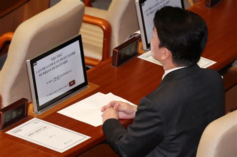 채상병특검법 본회의 통과 與 안철수 찬성 김재섭 반대상보