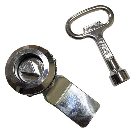 Замок ЗМ-20-22/45к з ключем, металевий (тригранний) TNSy: продаж, ціна ...