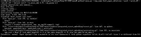 An Error · Issue 16 · Gerardmaggiolinodeep Oc Sort · Github