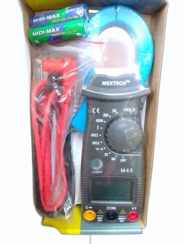 600v Mextech M45 Digital Clamp Meter Aaa Battery At ₹ 600 Piece In New