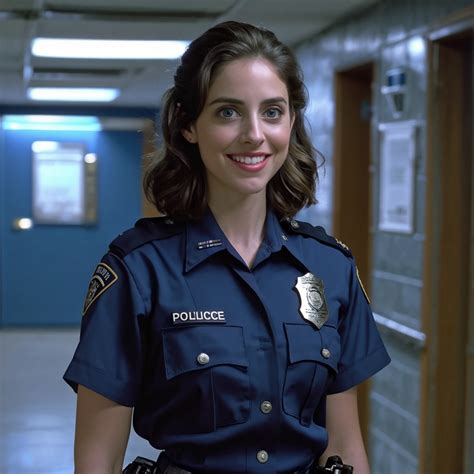 Officer Alison Brie By Cardebalet On Deviantart