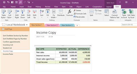 Copy Onenote Selected Cells Paste And Replace The Selected Cells In