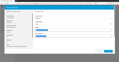 Instantiate Service Macro” Mode Pnf Example — Onap Master Documentation