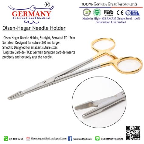 Olsen Hegar Needle Holder Buy Online High Quality Surgical Instruments
