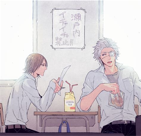 Chousokabe Motochika And Mouri Motonari Sengoku Basara Drawn By Ango