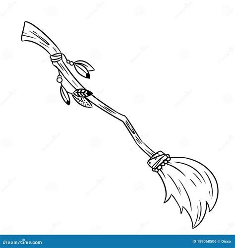 Broom Drawing