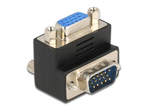 Delock Products 65171 Delock Adapter Vga Male To Female 90° Angled