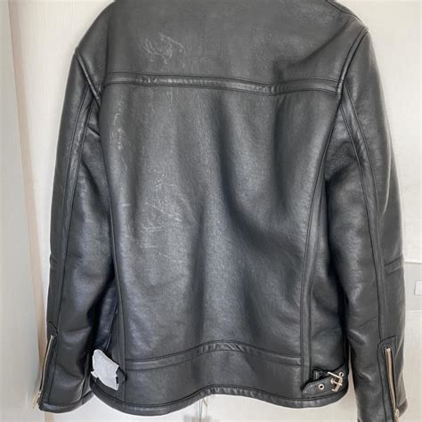 Zara Faux Leather Biker Jacket Brand New With Tags Depop