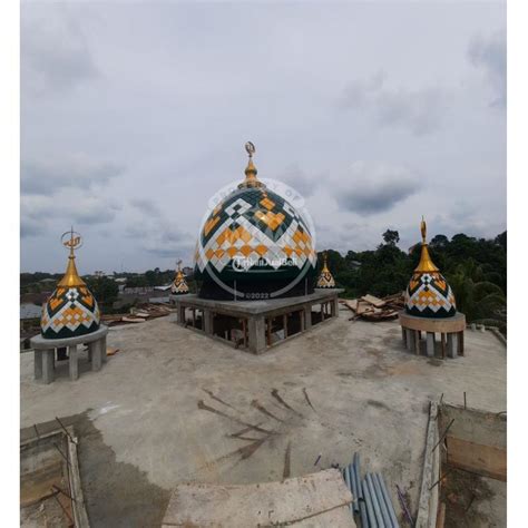 Aneka Bahan Kubah Masjid Enamel GRC Galvalum Stainless Harga Terbaru Di
