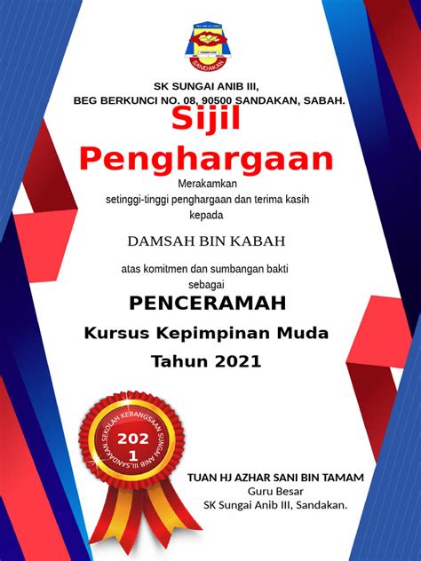 Sijil Penghargaan Ajk Kelab Doktor Muda 2020 Mgs1 Pdf