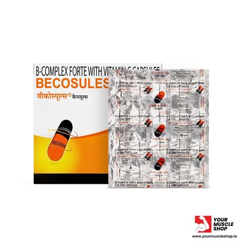 Becosules B Complex With Vitamin C And Zinc Capsules 20 Capsules Pfizer Yourmuscleshop