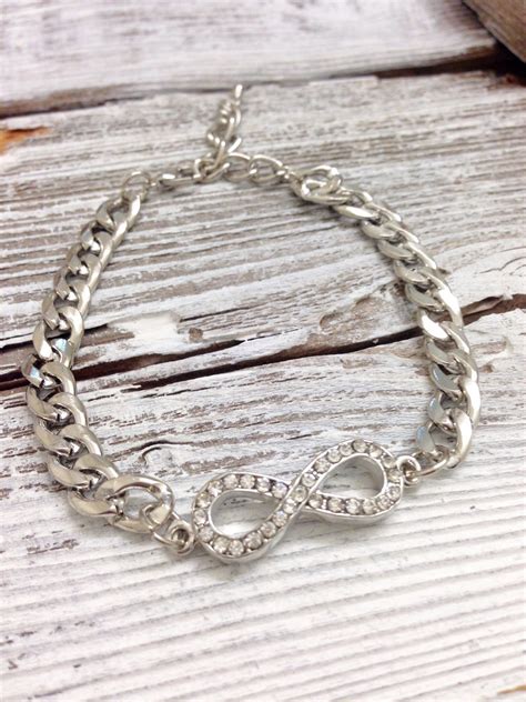 Cross My Heart Impressions Llc Petite Infinity Chain Bracelet