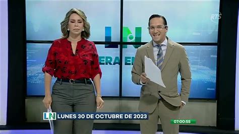 La Noticia Primera Emisión Programa del 30 de Octubre de 2023 RTS