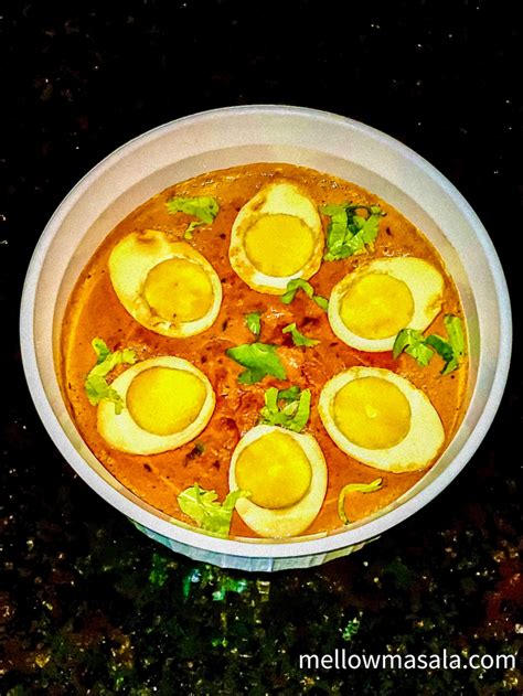 Mughlai Egg Curry Mellow Masala
