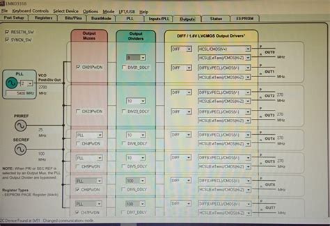 Lmk03318 No Output After Working For A While Clock And Timing Forum