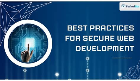 Best Practices For Secure Web Development Protecting User Data