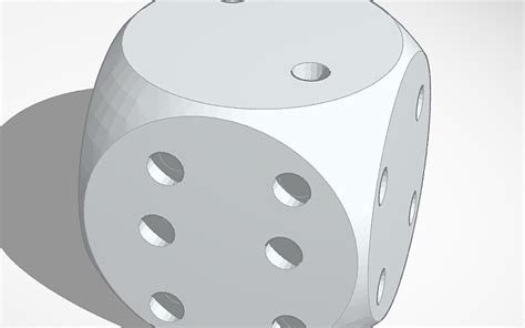 3d Design Dice Tinkercad