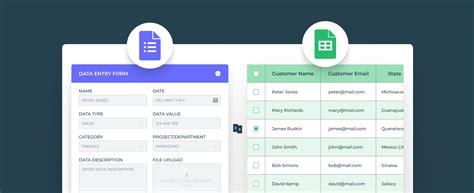 Build Data Entry Form For Google Sheets DronaHQ