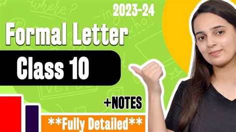 Letter Writing Examples For Class 10 Letter Request Letter To A