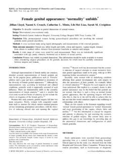 Female Genital Appearance Normality Unfolds Female Genital Appearance Normality Unfolds Pdf