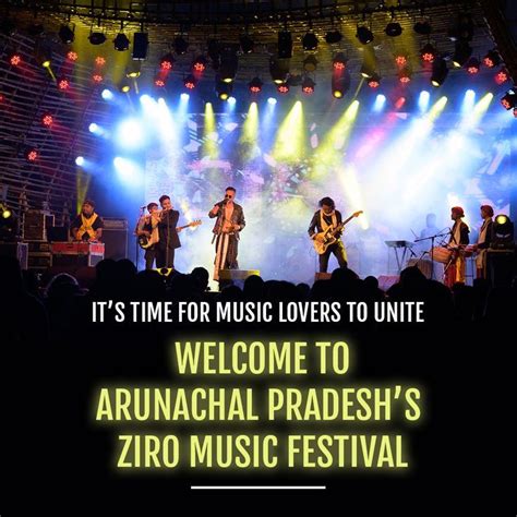 Ziro Music Festival Arunachal Pradesh Music Festival Music Lovers