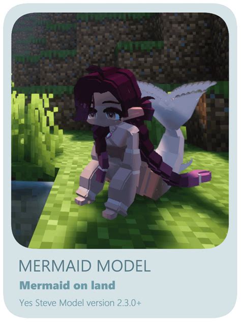 Mermaid Leila Yes Steve Model Minto Shop
