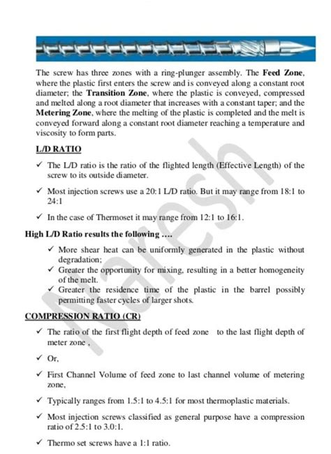 Ld Ratio And Compression Ratio  Chemistry Notes Teachmint