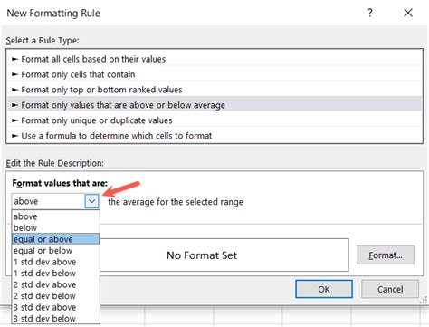 How To Highlight Values Above Or Below Average In Excel