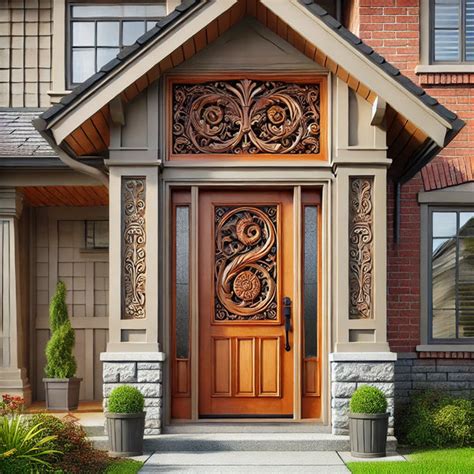 20 Gorgeous Ideas For Unique Front Door Curb Appeal Simplicity Home Living