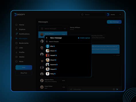 Dashboard Popup Design Dark Version UI UX Design 1 Images