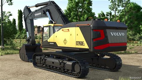 Volvo Ec530el And Ec950el Fs25 Excavator Mod Modshost