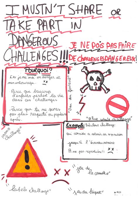 Affiches pour la lutte contre le cyber harcèlement par la classe de Site du Collège