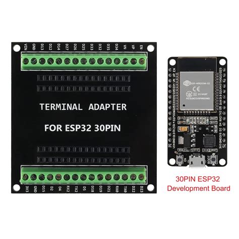 Aitiao 2pcs Esp32 Breakout Board 30pin Gpio 1 Into 2 Compatible