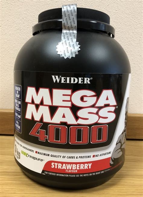 Mega Mass 4000 Weider • Proteincz