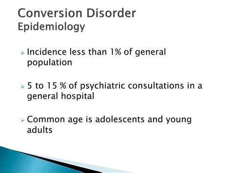 Ppt Conversion Disorder Powerpoint Presentation Free Download Id