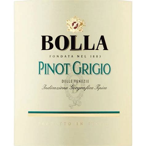 Bolla Pinot Grigio 1 5l Amsterwine Wine Bolla Italy Pinot Grigio Veneto