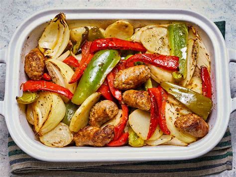 Sausage Peppers And Potatoes Casserole Recipe Home Pressure Cooking