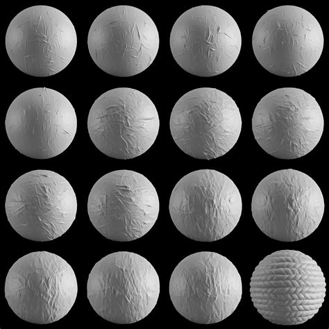 30 Fabric And Wrinkle Alphasnormal Flippednormals