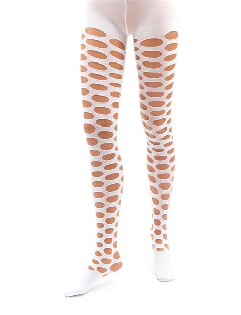 Strumpfhose Debby Weiß Pierros Karneval And Party Shop
