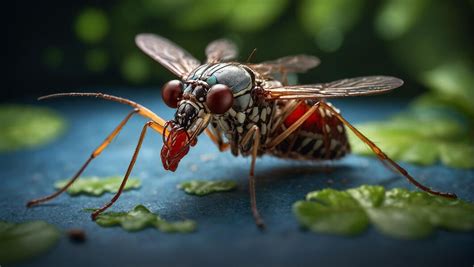 Mosquitoes Under The Microscope For World Malaria Day Premium Ai