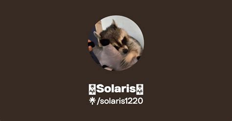 💙solaris🧡 Instagram Tiktok Linktree