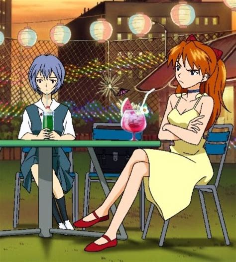 Asuka Rei Evangelion Art Neon Evangelion Neon Genesis Evangelion