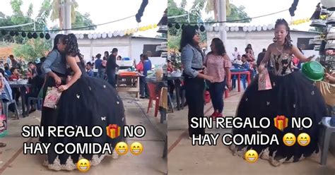 Sin Regalo No Hay Comida” Joven Amenaza A Los Invitados En Su Fiesta